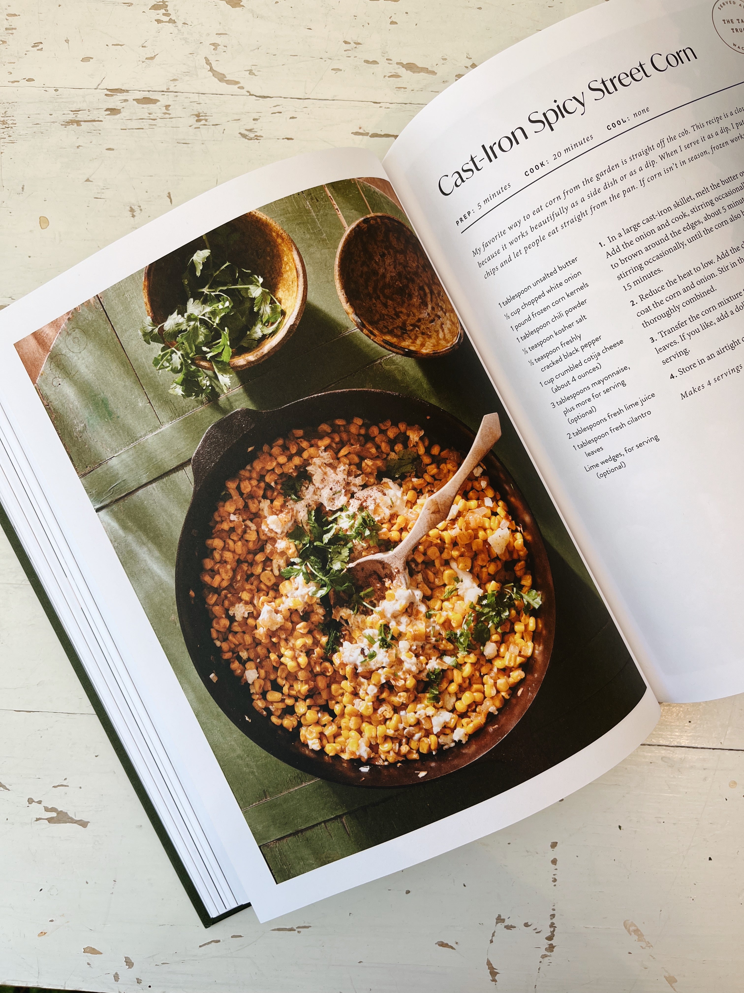 FEATURED RECIPE: Cast-Iron Spicy Street Corn {from Magnolia Table: Vol ...
