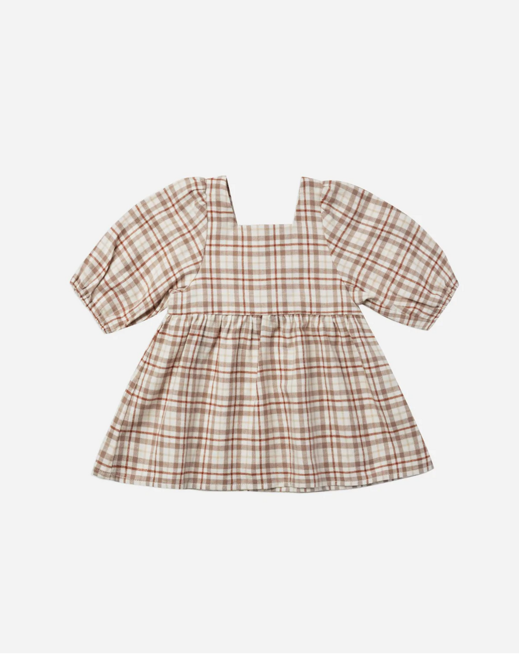 gretta babydoll dress || mocha plaid by Rylee & Cru – Farmer's Daughter ...